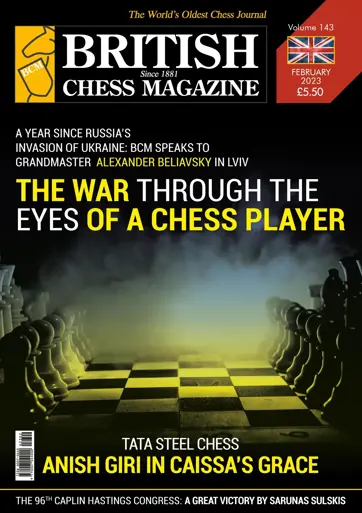British Chess Magazine - February 2023 Back Issue