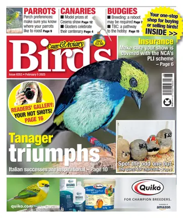 Cage & Aviary Birds Magazine Subscriptions and 5-Feb-25 Issue