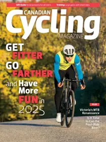Canadian Cycling Magazine Subscriptions and Volume 16 Issue 1 Issue