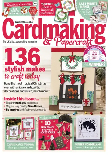 Cardmaking & Papercraft Magazine - December 2018 Back Issue