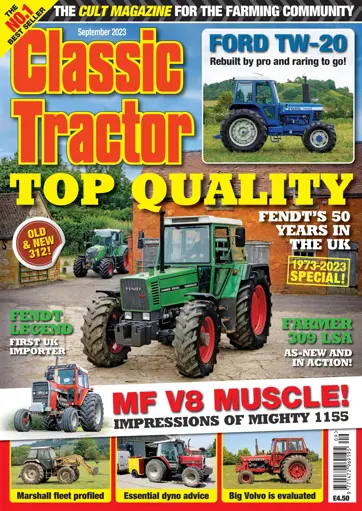 Classic Tractor Magazine - September 2023 Back Issue