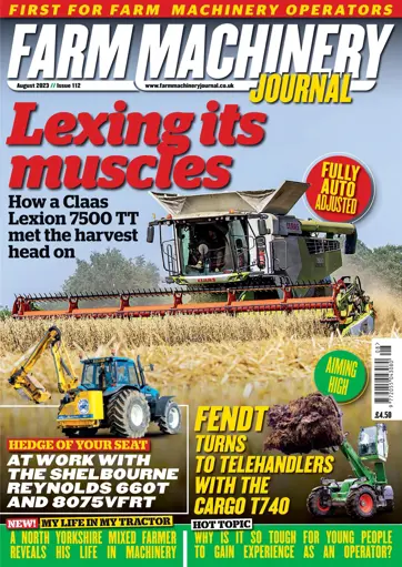 Farm Machinery Journal Magazine - August Back Issue