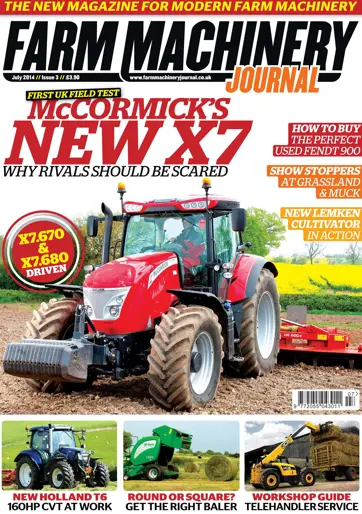 Farm Machinery Journal Magazine - July 2014 Edizione posteriore