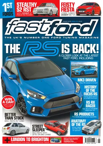 Fast Ford Magazine - No. 372 The RS Is Back! Back Issue