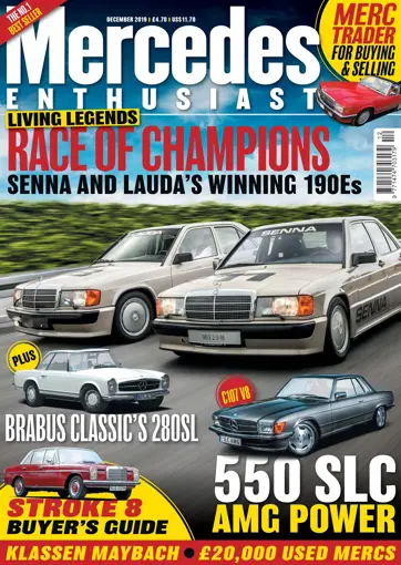 Mercedes Enthusiast Magazine - December 2019 Back Issue