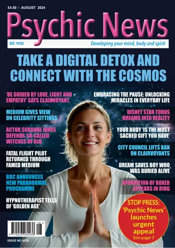Psychic News Magazine Subscriptions and August 2024 Issue