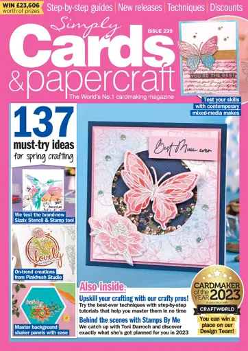 Simply Cards & Papercraft Magazine - Issue 239 Back Issue Simply Cards & Papercraft Magazine - Issue 239 Back Issue