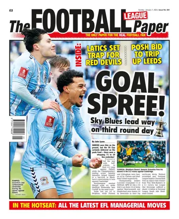 The Football League Paper Magazine - 7 Jan 2024 Back Issue
