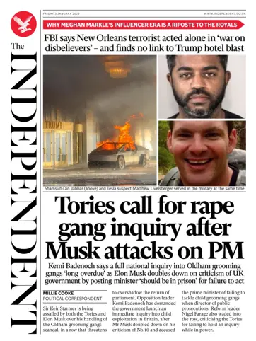 The Independent Daily Edition Newspaper - Friday, 03 January 2025 ...