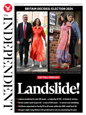The Independent Daily Edition Newspaper - Friday, July 5, 2024 Back Issue