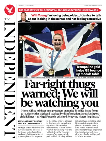 The Independent Daily Edition Newspaper - Saturday, August 3, 2024 ...