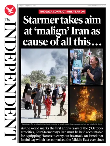 The Independent Daily Edition Newspaper - Tuesday, October 8, 2024 Back ...