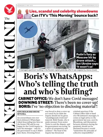 The Independent Daily Edition Newspaper - Wednesday, May 31, 2023 Back ...