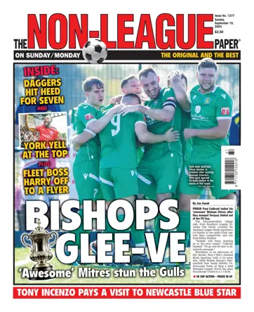 The Non-League Football Paper Magazine - 15th September 2024 Back Issue