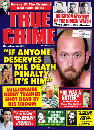 True Crime Magazine - True Crime November 2022 Back Issue